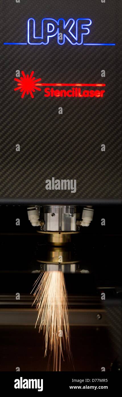 A high-precision laser from LPKF Laser & Electronics cuts extremely ...