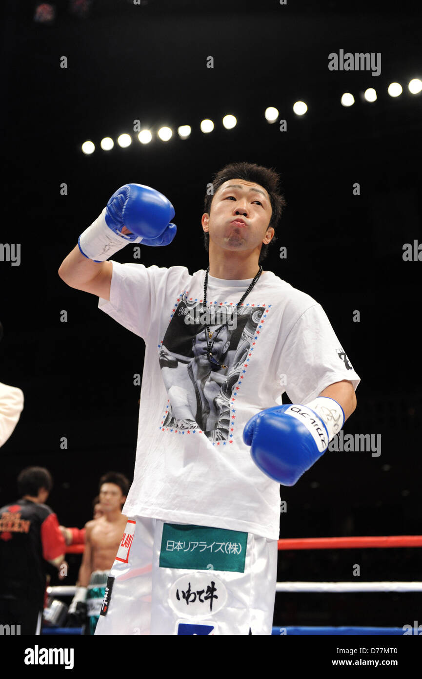 Akira Yaegashi (JPN), APRIL 8, 2013 - Boxing : Akira Yaegashi of Japan ...