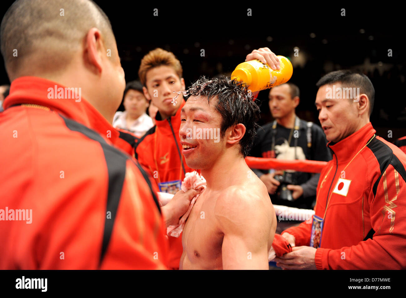 Akira Yaegashi (JPN), APRIL 8, 2013 - Boxing : Akira Yaegashi of Japan ...