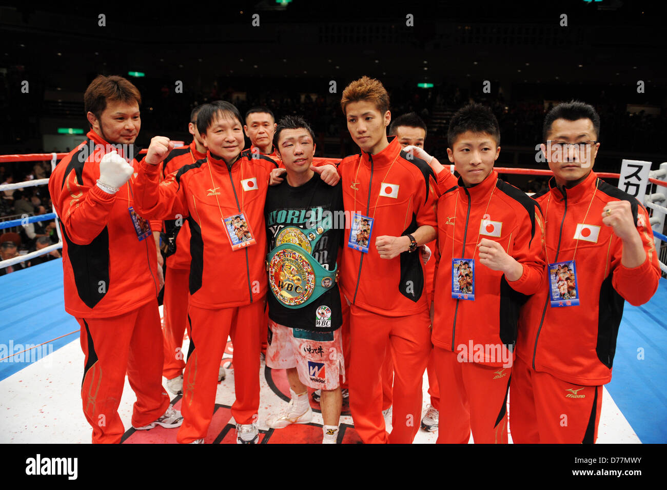 Akira Yaegashi (JPN), APRIL 8, 2013 - Boxing : Akira Yaegashi of Japan ...