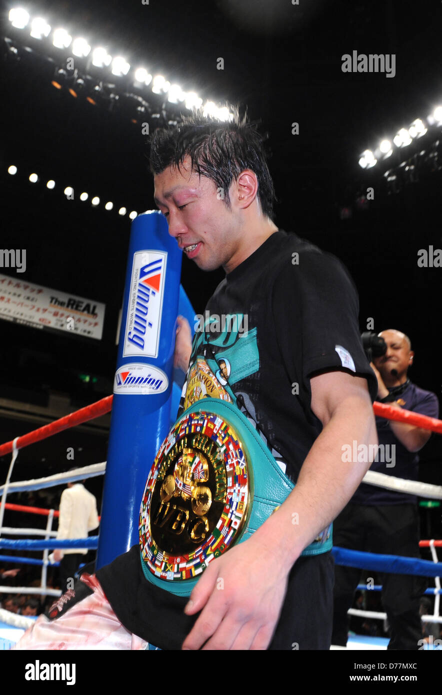 Akira Yaegashi (JPN), APRIL 8, 2013 - Boxing : Toshiyuki Igarashi of ...