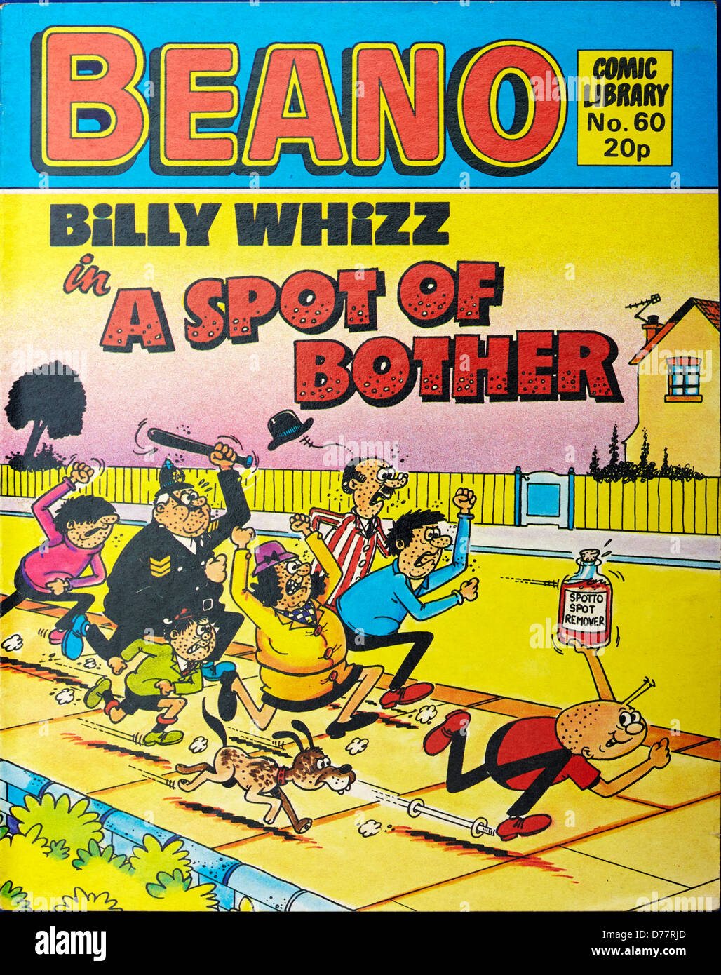 The Beano Comic Magazine (Comic Library Stock Photo - Alamy