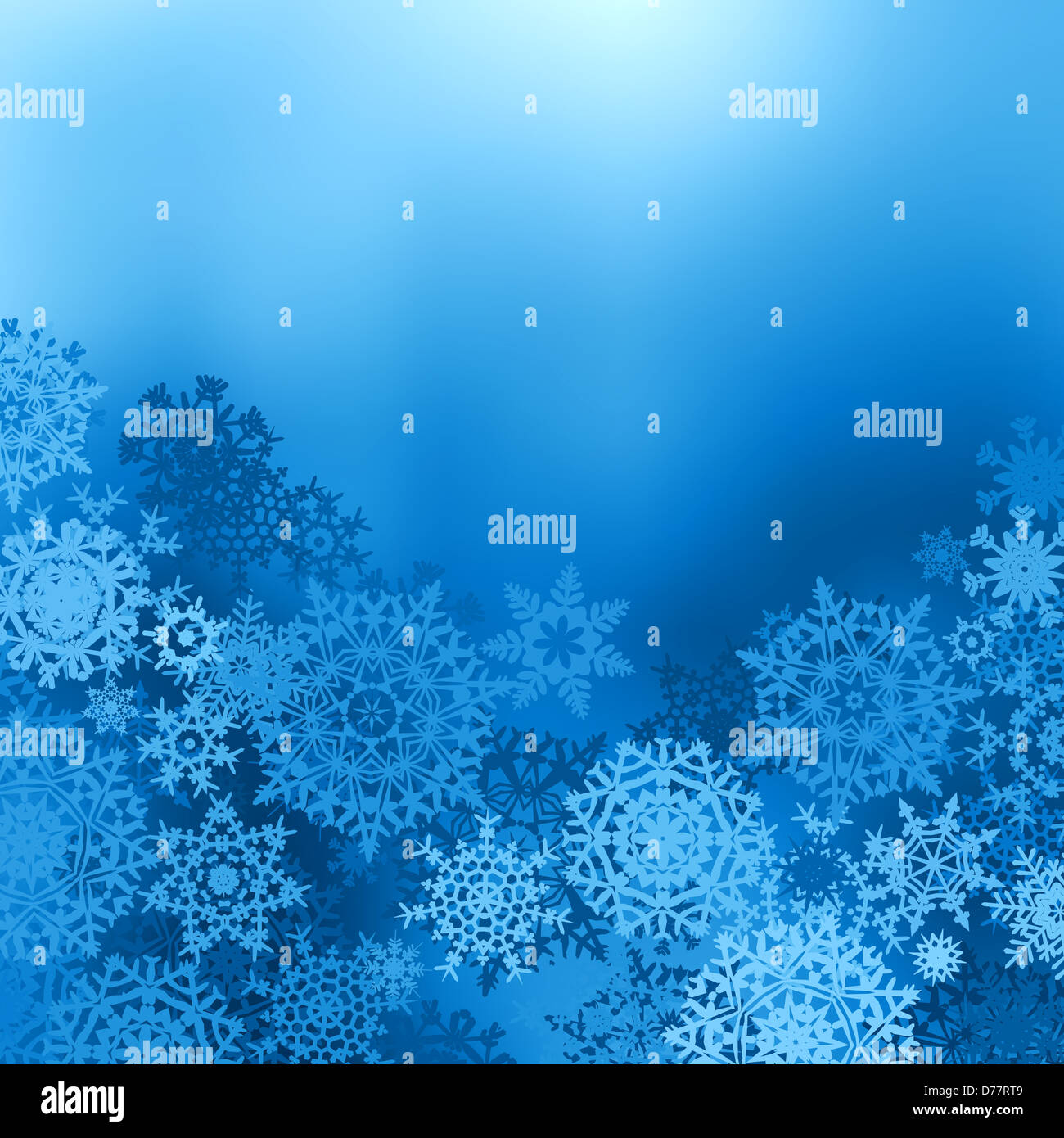 Blue color christmas background Stock Photo - Alamy