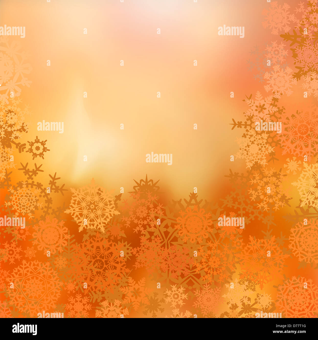 Warm christmas background with baubles Stock Photo - Alamy