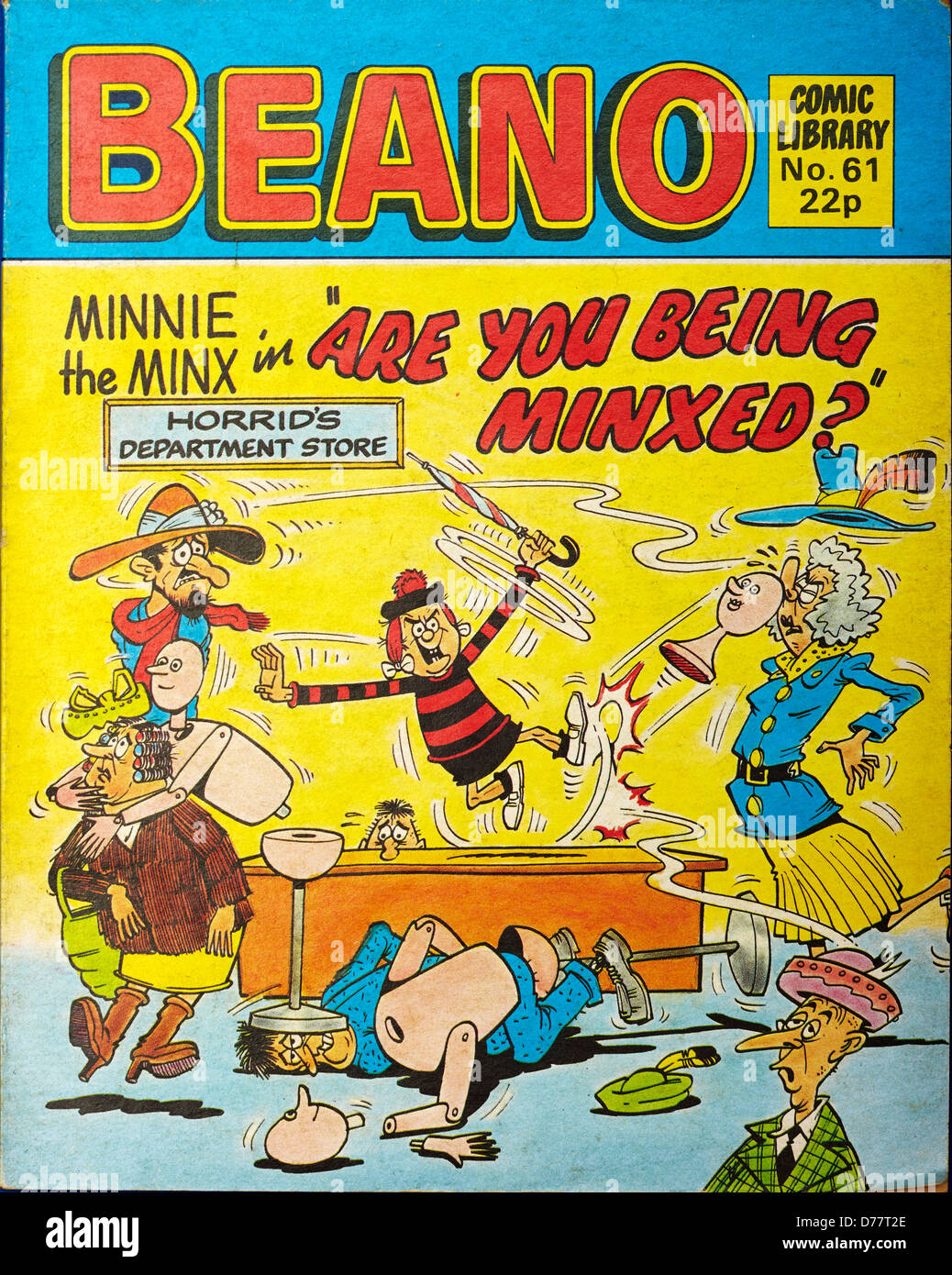 The Beano Comic Magazine (Comic Library Stock Photo - Alamy