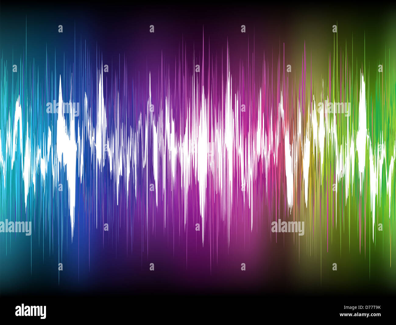Equalizer Abstract Sound Waves Stock Photo - Alamy