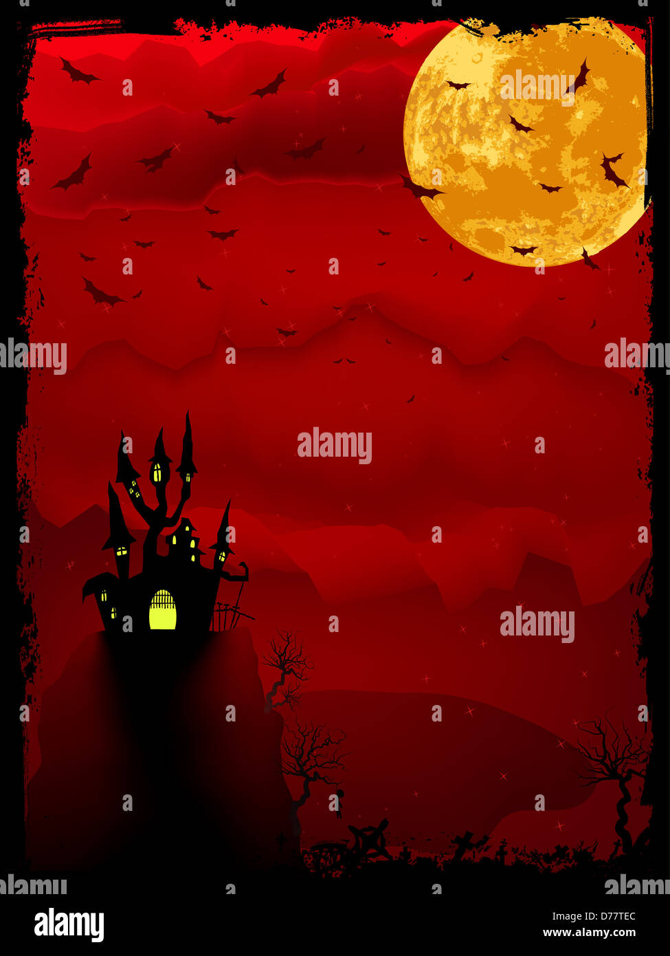 Spooky vintage illustration hi-res stock photography and images - Alamy