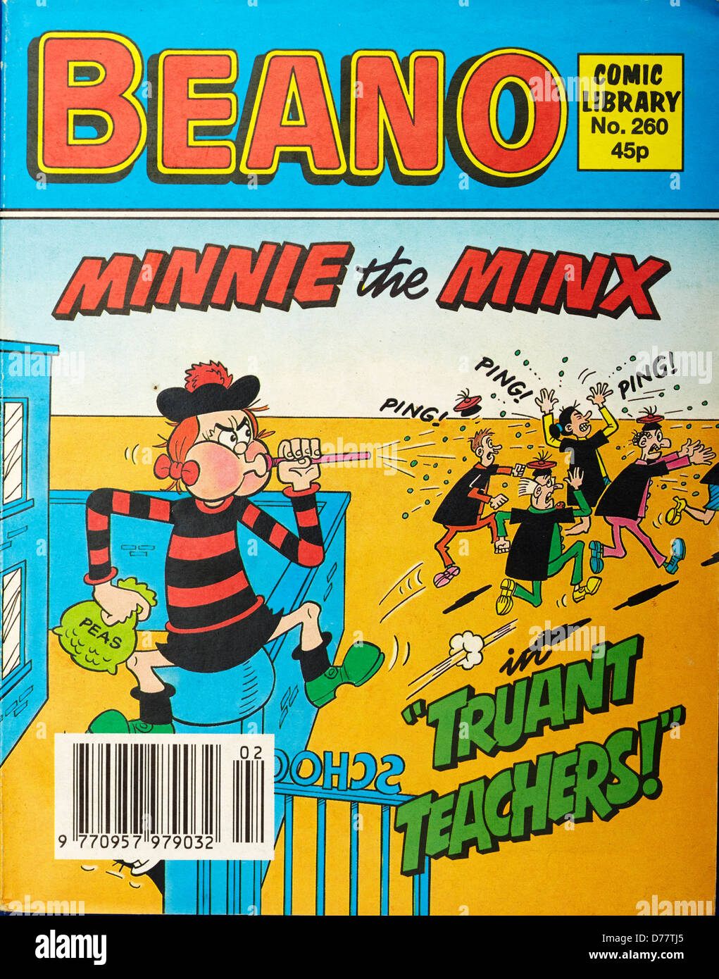 The Beano Comic Magazine (Comic Library Stock Photo - Alamy