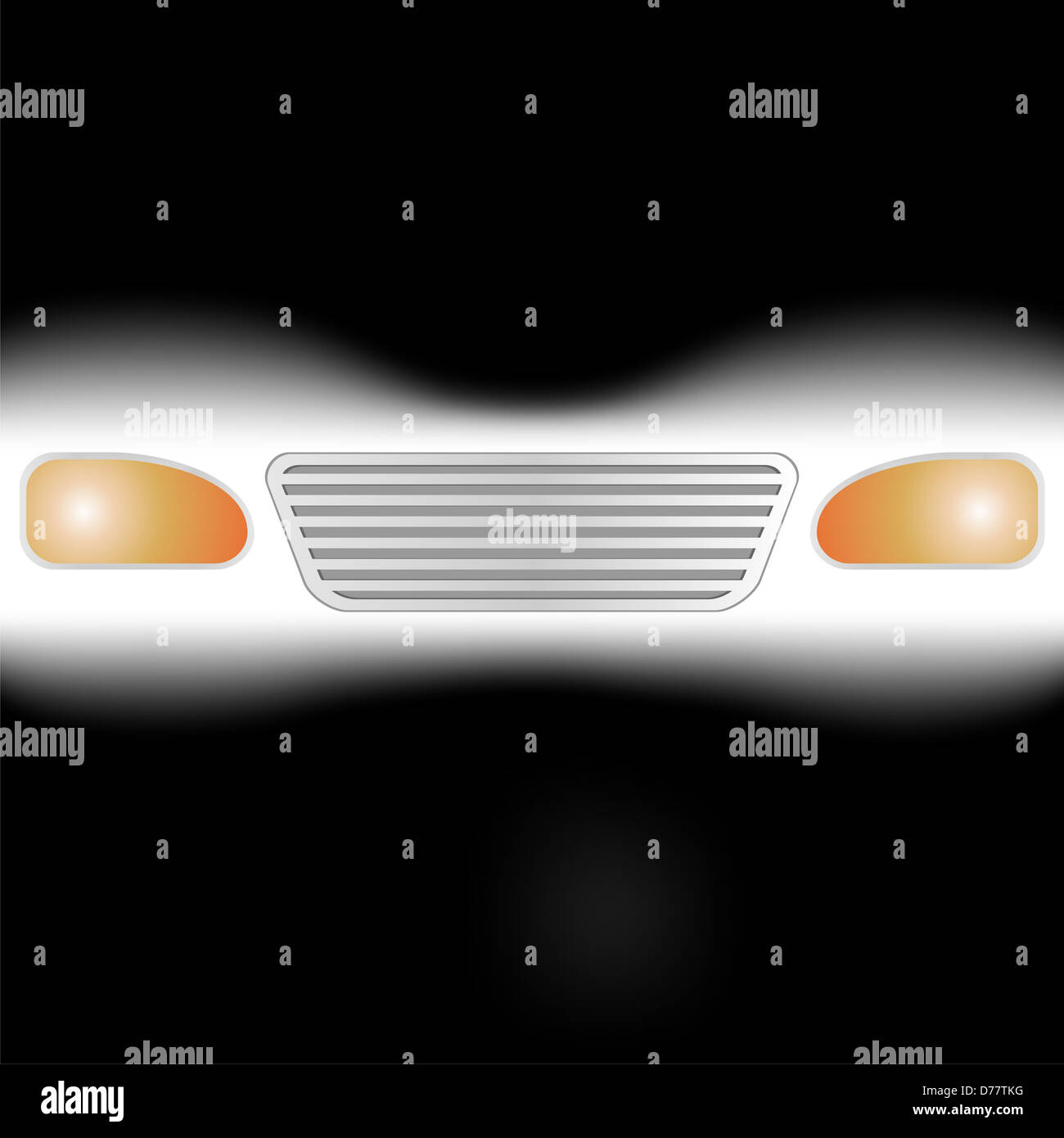 Car headlights drawing light hi-res stock photography and images - Alamy