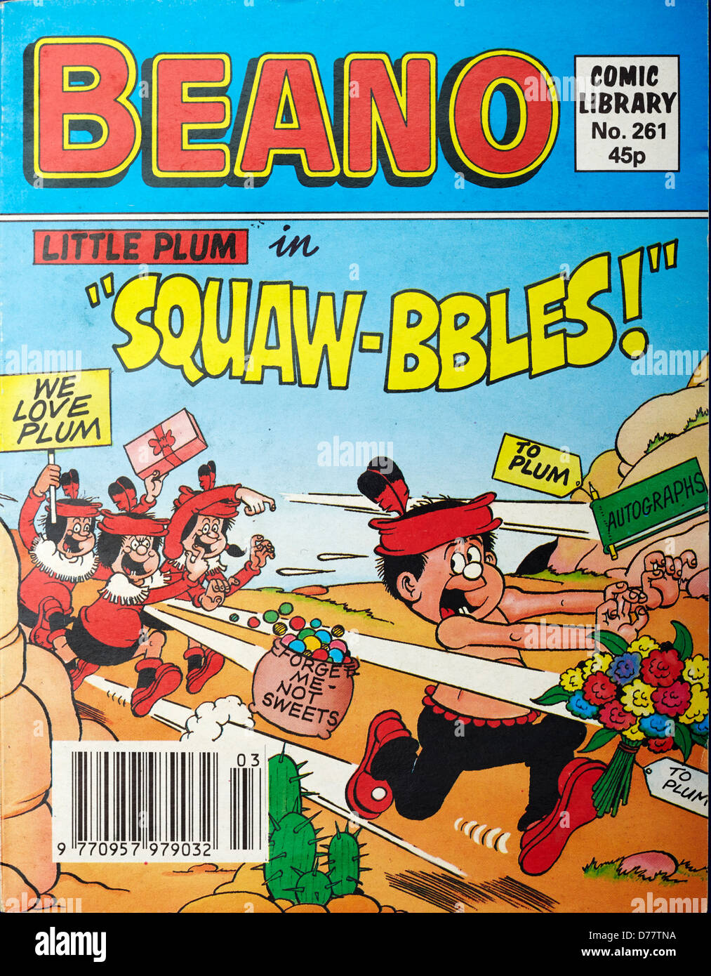 The Beano Comic Magazine (Comic Library Stock Photo - Alamy