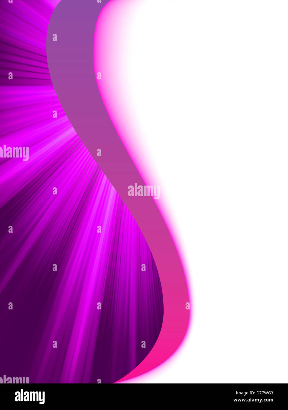 Purple luminous rays Stock Photo - Alamy