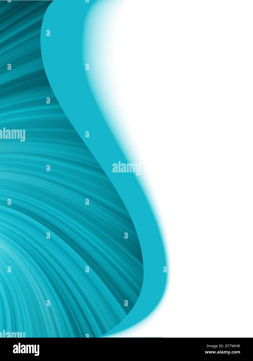 Blue and white abstract wave burst Stock Photo - Alamy