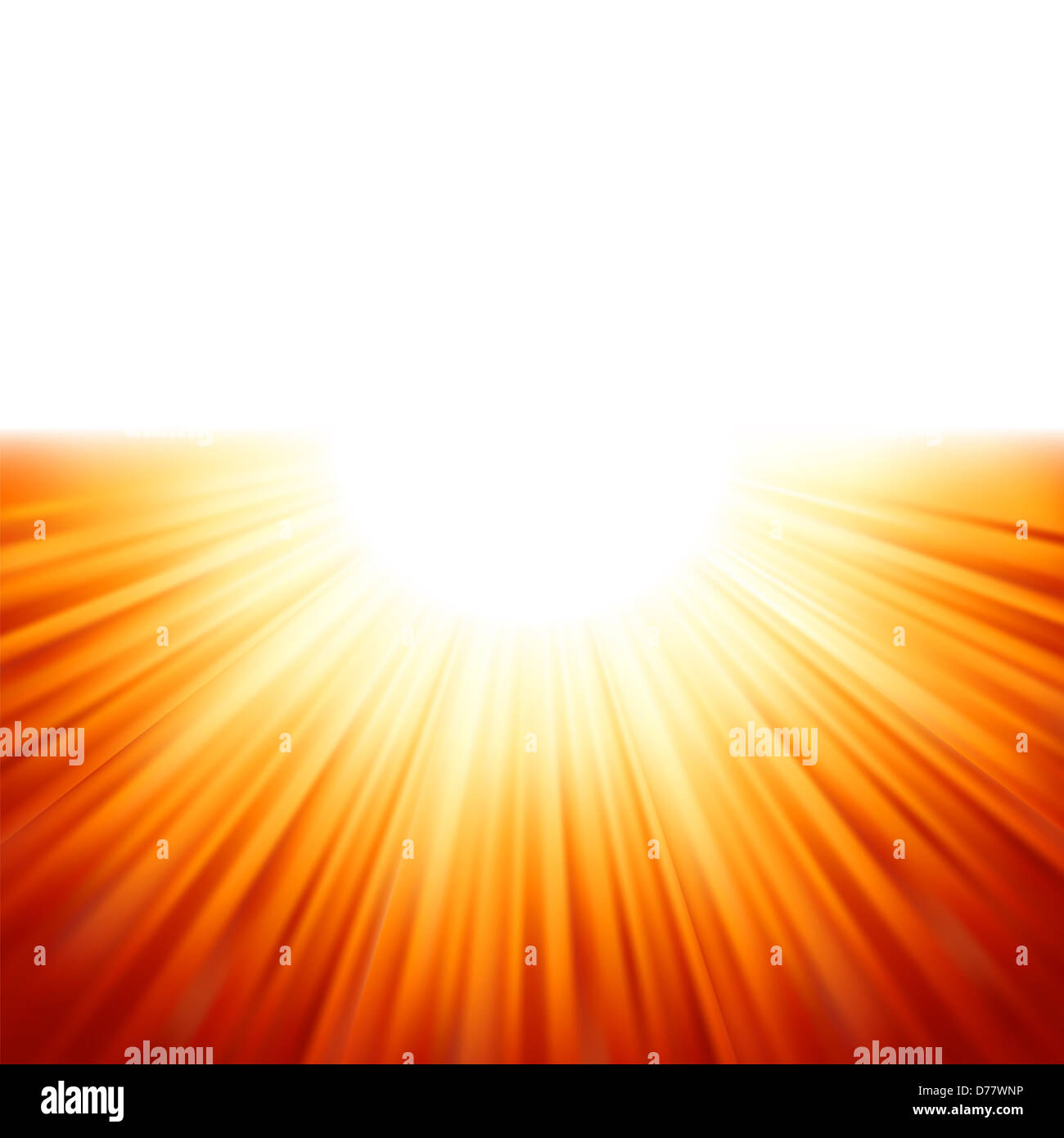 Sunburst rays of sunlight tenplate Stock Photo - Alamy