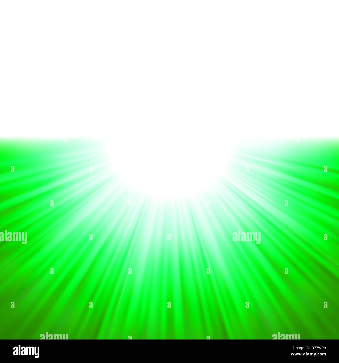 A green color design with a burst Stock Photo - Alamy