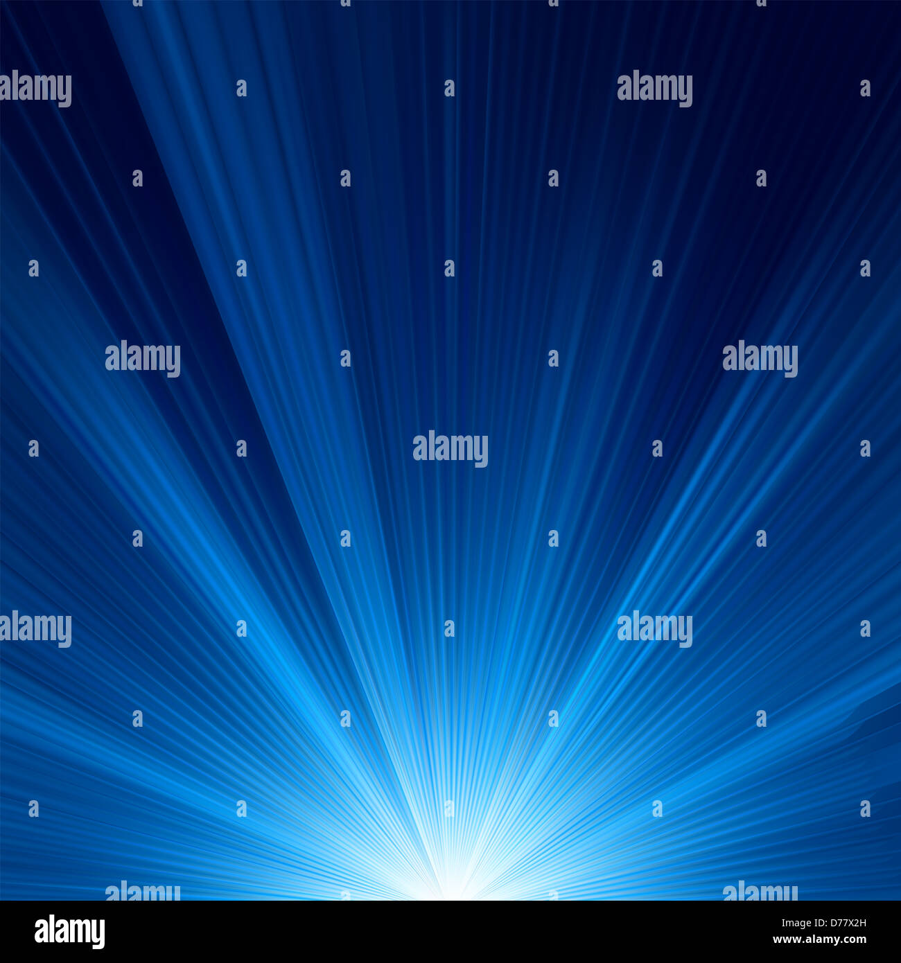 Blue color design with a burst Stock Photo - Alamy