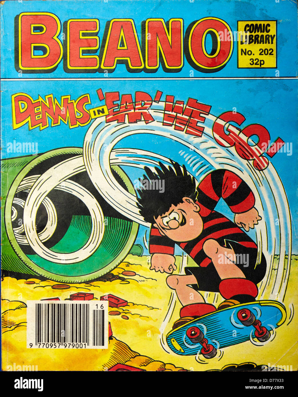 The Beano Comic Magazine (Comic Library Stock Photo - Alamy