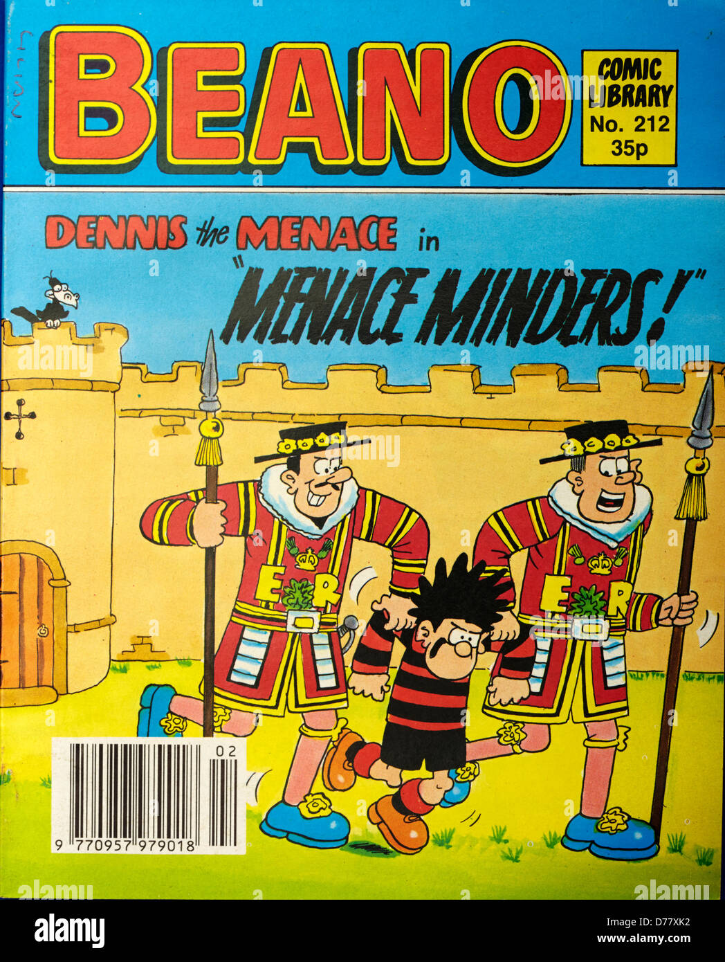 The Beano Comic Magazine (Comic Library Stock Photo - Alamy