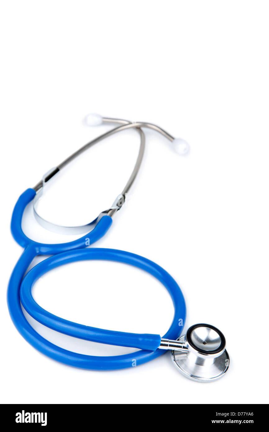 Blue stethoscope Cut Out Stock Images & Pictures - Alamy