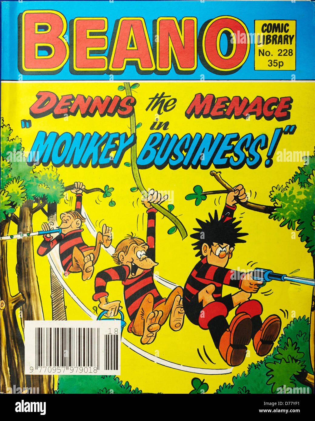 The Beano Comic Magazine (Comic Library Stock Photo - Alamy