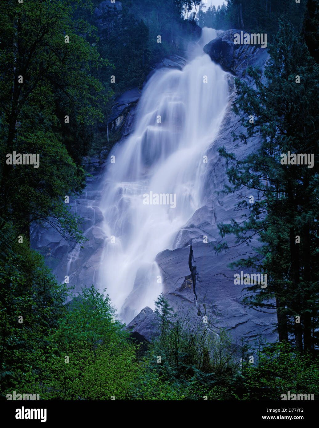 Shannon Falls dropping 332 meters or 1,100 feet third highest waterfall ...