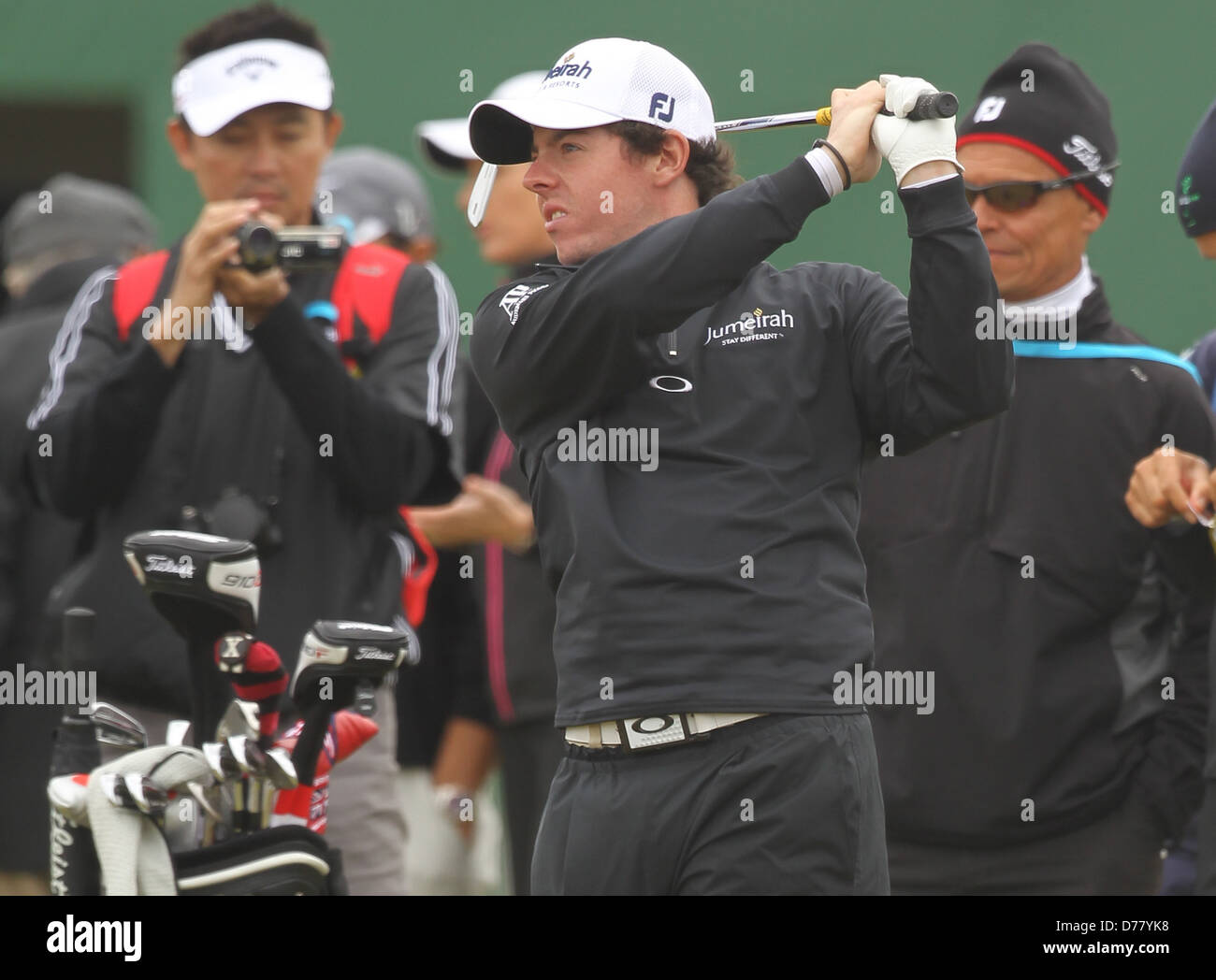 Rory McIlroy The 2011 Open Final Practice Day At The Royal St George ...