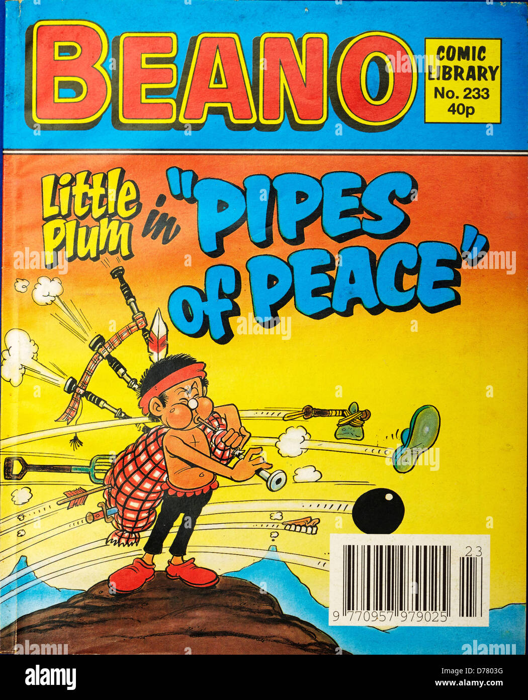 The Beano Comic magazine (Comic Library Stock Photo - Alamy