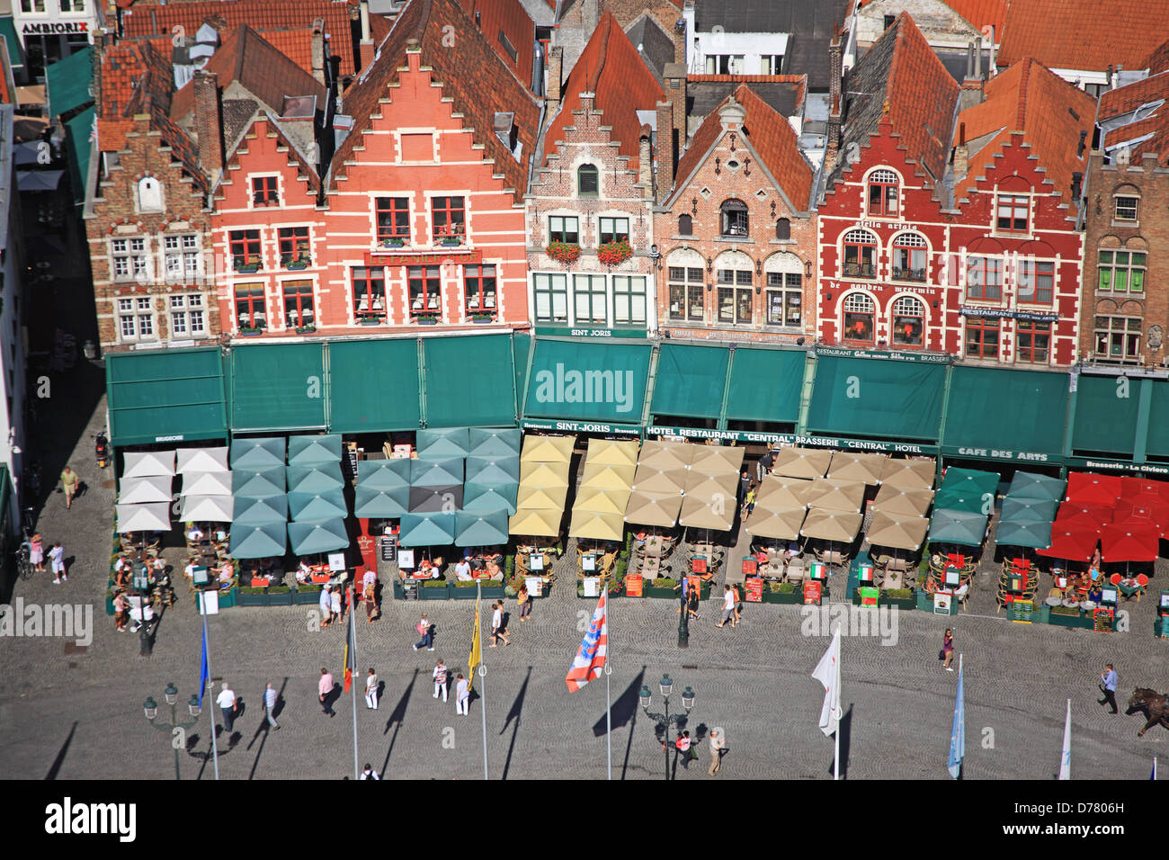 Belgium, Historic Center of Bruges, UNESCO World Heritage, Market ...