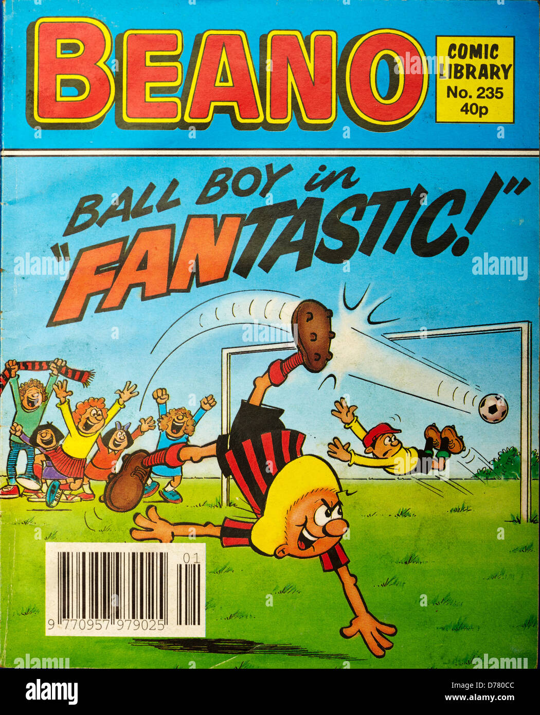 The Beano Comic magazine (Comic Library Stock Photo - Alamy