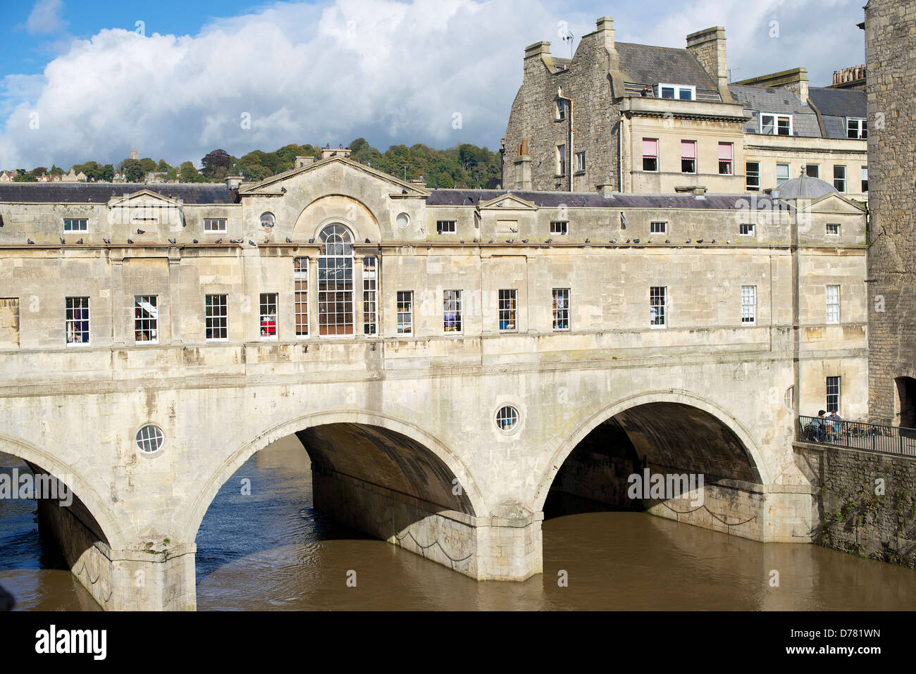 PULTENEY BRIDGE BATH SOMERSET Stock Photo - Alamy