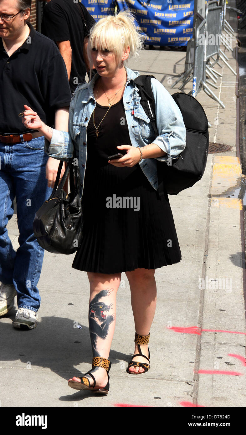 Patricia 'Pattie' Mallette 'The Late Show with David Letterman' at the ...