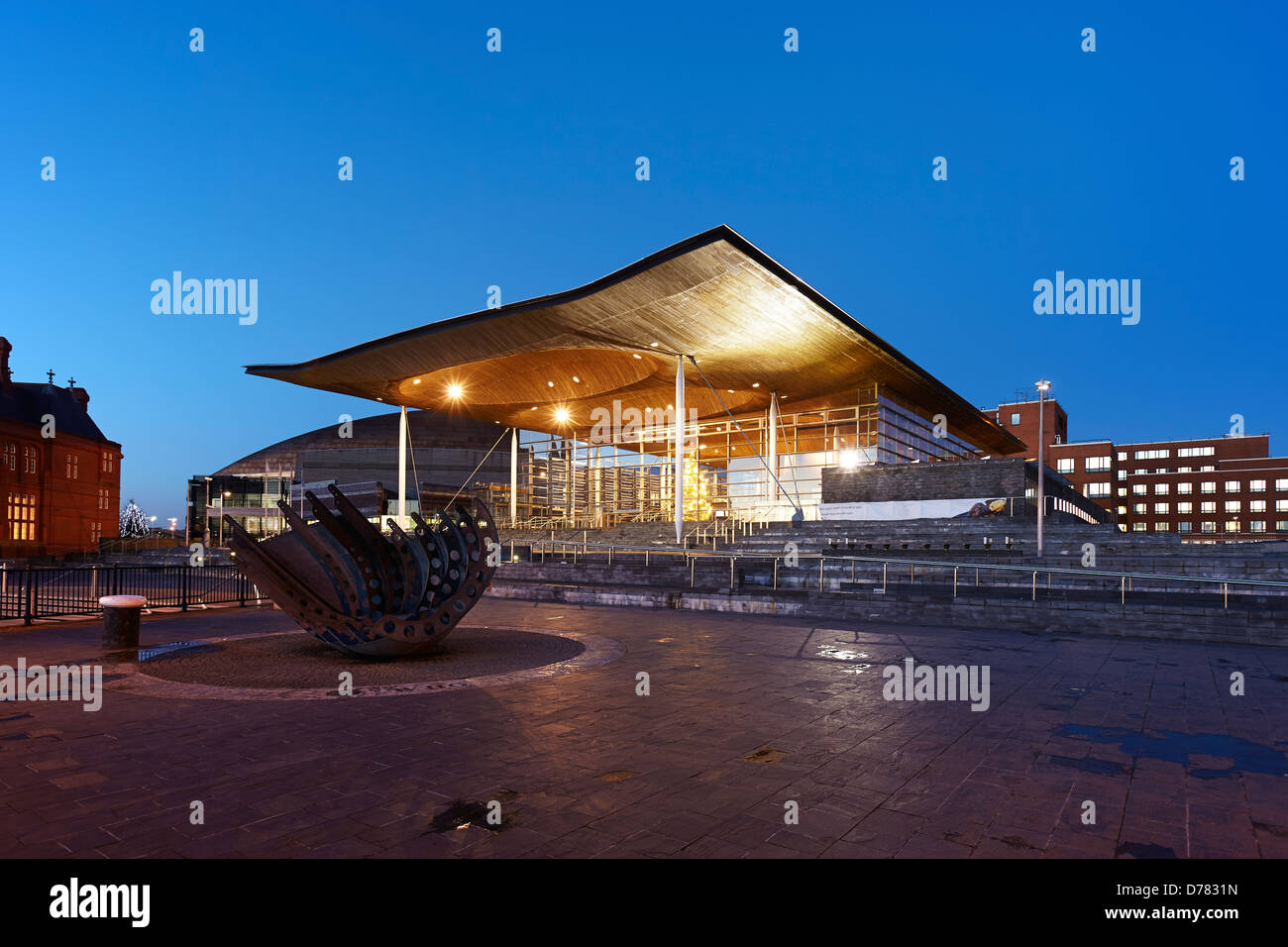 Senedd national assembly wales hi-res stock photography and images - Alamy