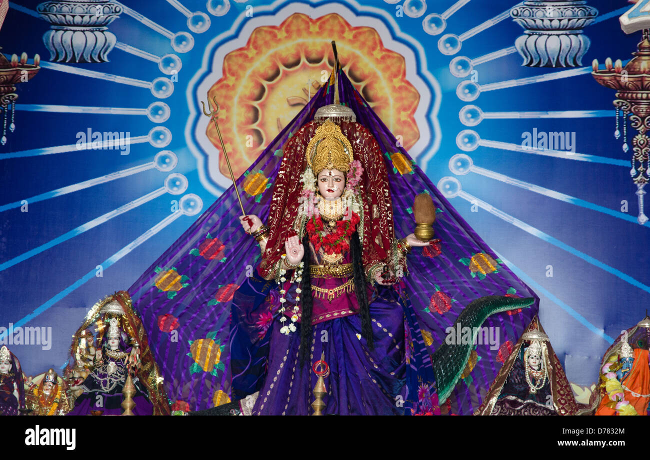 shrine to goddess narmada,narmada river,harihar ghat,mandla,madhya ...