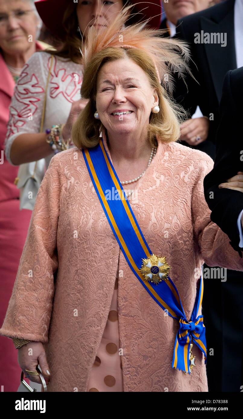 Amsterdam, The Netherlands, 30 April 2013. Dutch Princess Christina ...