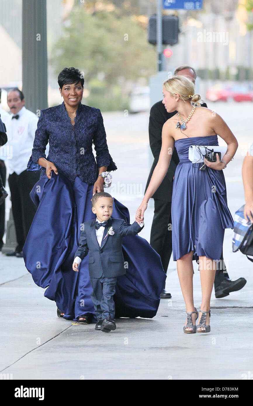 Marilyn Best with grandson Romelo The wedding of Shannon Brown and ...