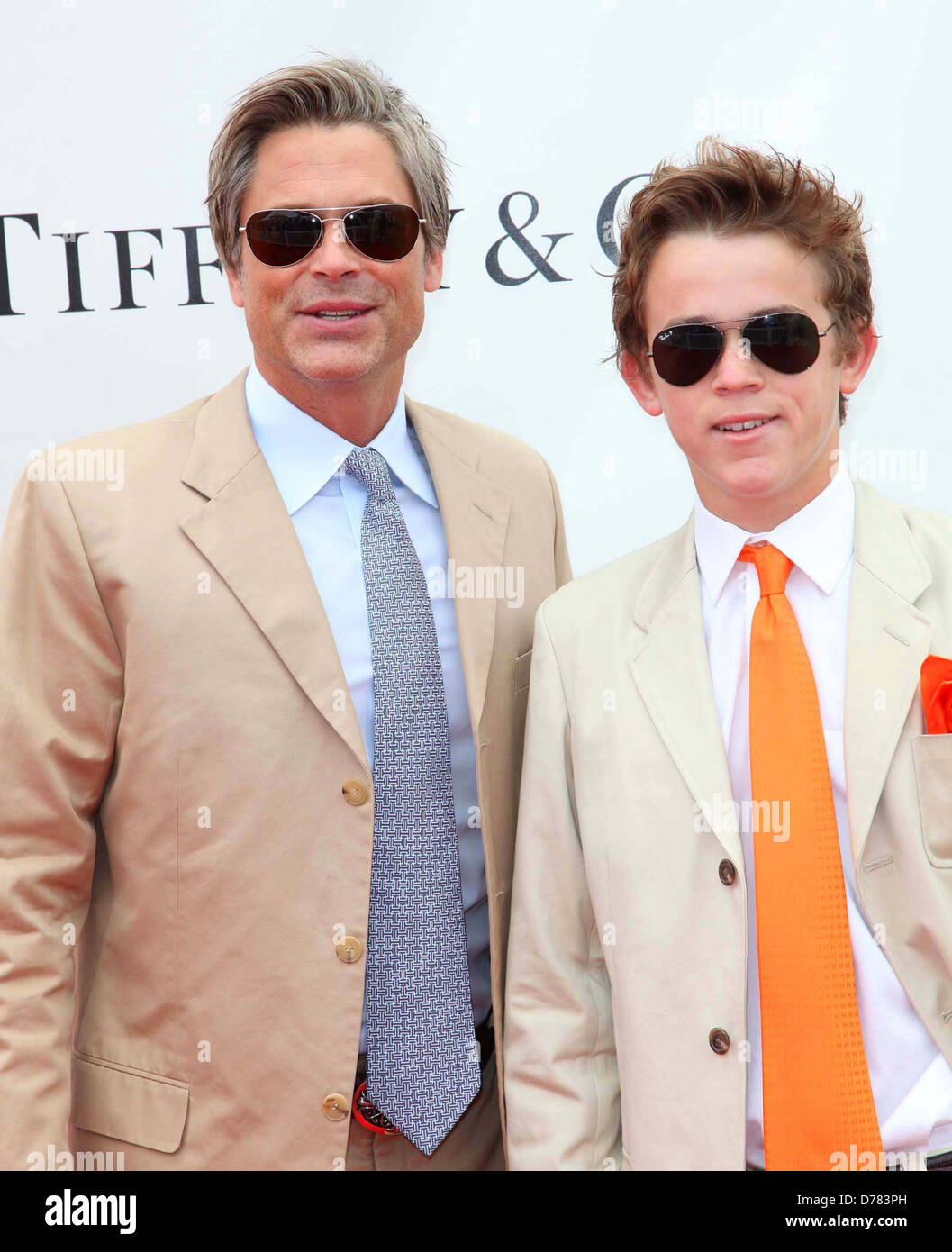 Rob Lowe, John Owen The Foundation Polo Challenge held at the Santa ...