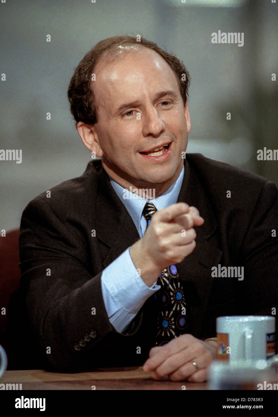 Senator Paul Wellstone (D-MN) discusses the ongoing Senate trial of ...