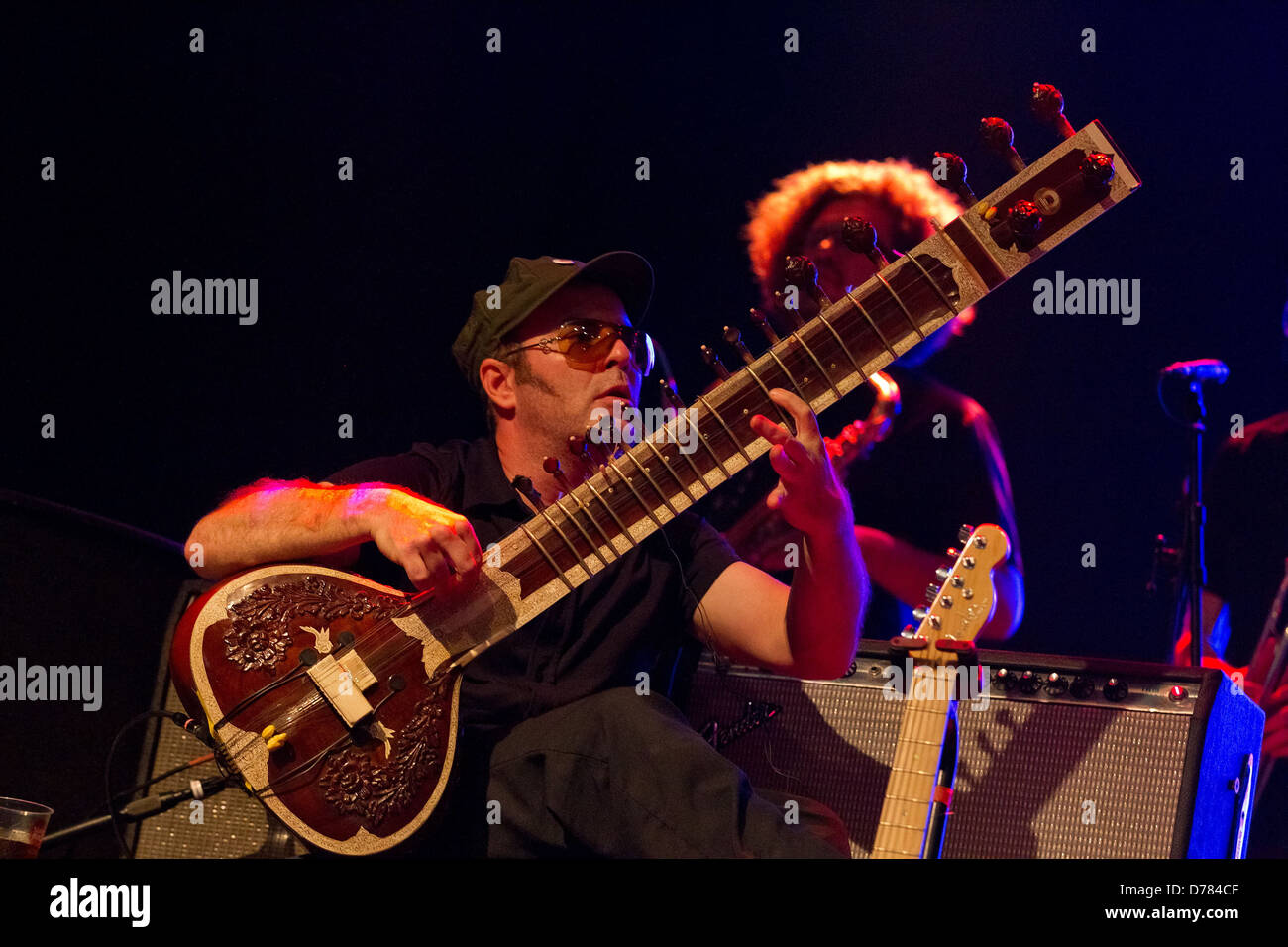 Thievery Corporation performing live on the 3rd day of Festival Optimus ...