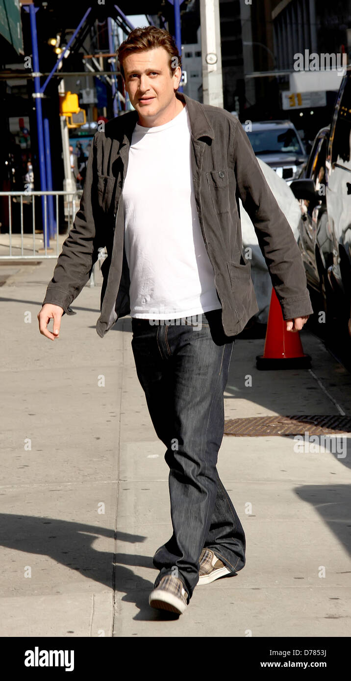 Jason Segel 'The Late Show with David Letterman' at the Ed Sullivan ...