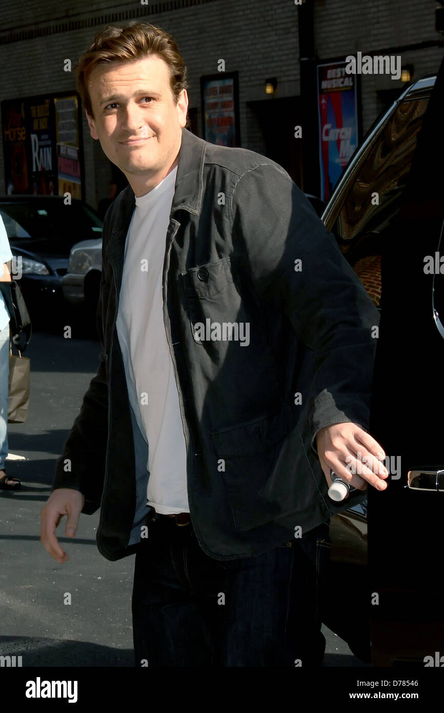 Jason Segel 'The Late Show with David Letterman' at the Ed Sullivan ...