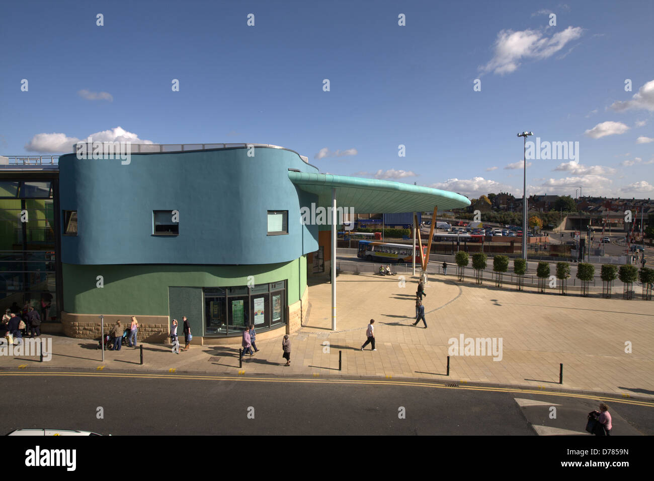 Barnsley Interchange Station , Bus and Railway Stock Photo - Alamy