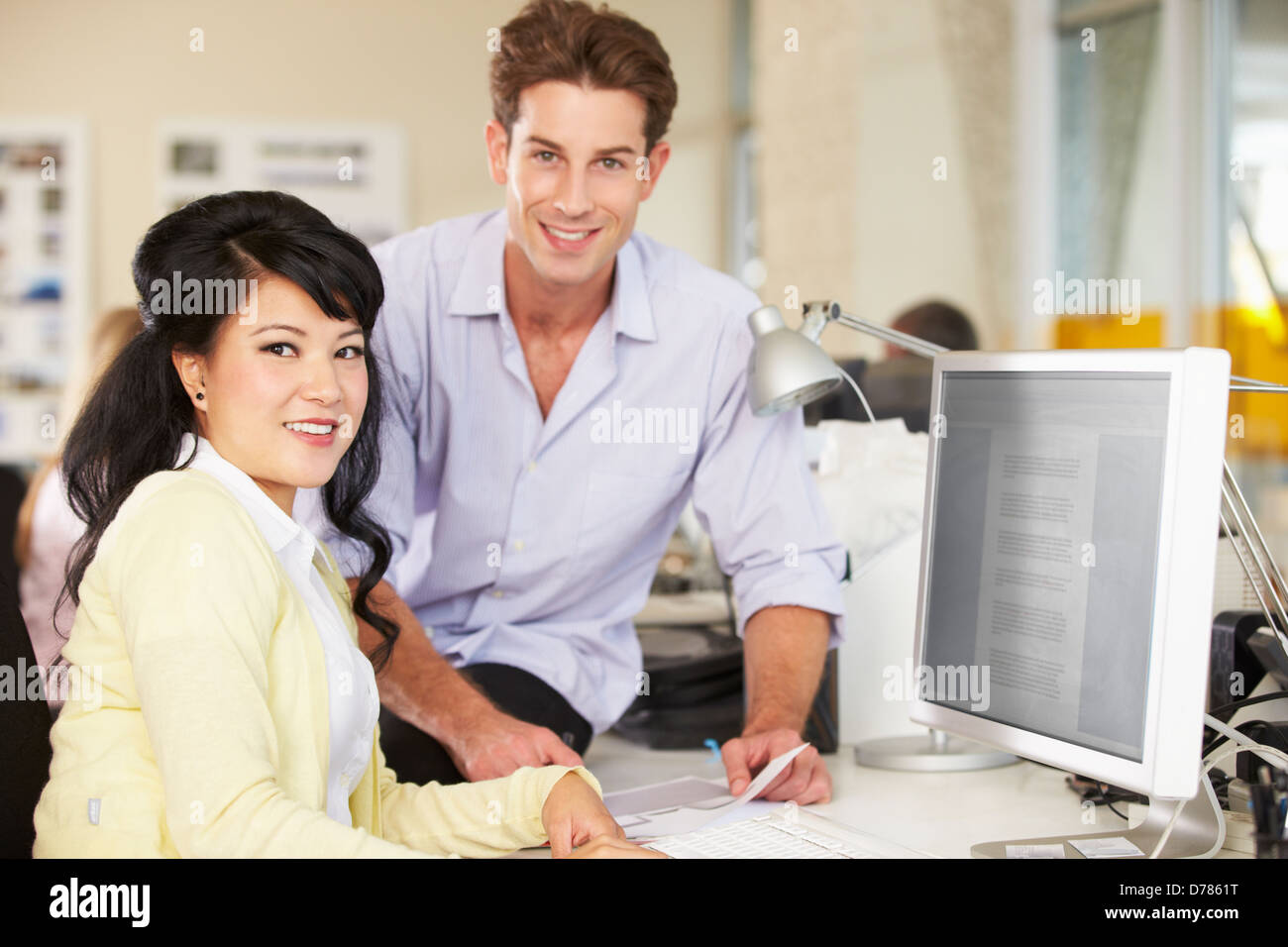 Desk workers office hi-res stock photography and images - Alamy
