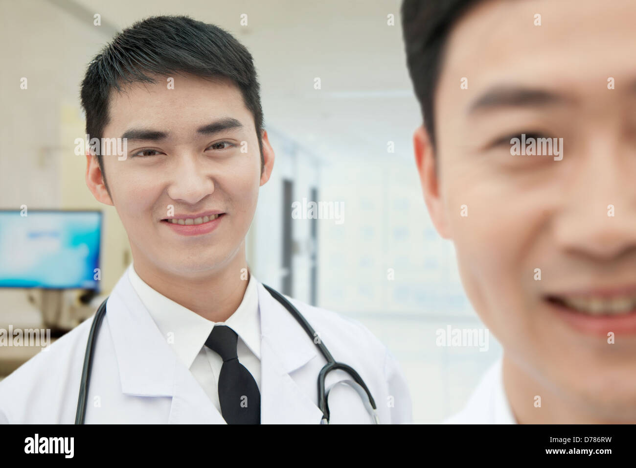 Two Doctors in Hospital, portrait Stock Photo - Alamy