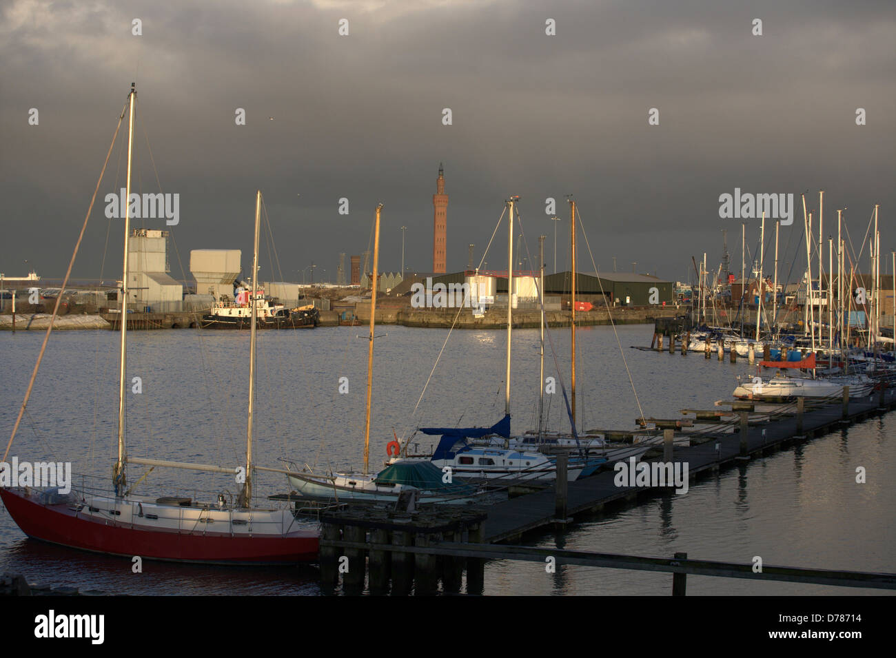 Grimsby Dock Tower is a hydraulic accumulator tower and a famous ...
