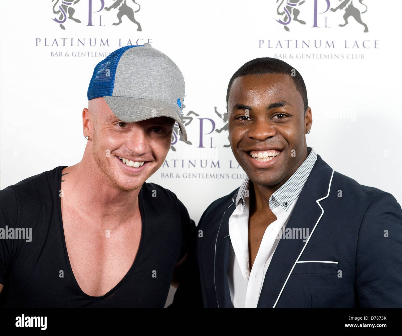 Blair Dreelan and Vaughan Bailey 'Loaded Magazine Summer Party' held at Platinum Lace London ...