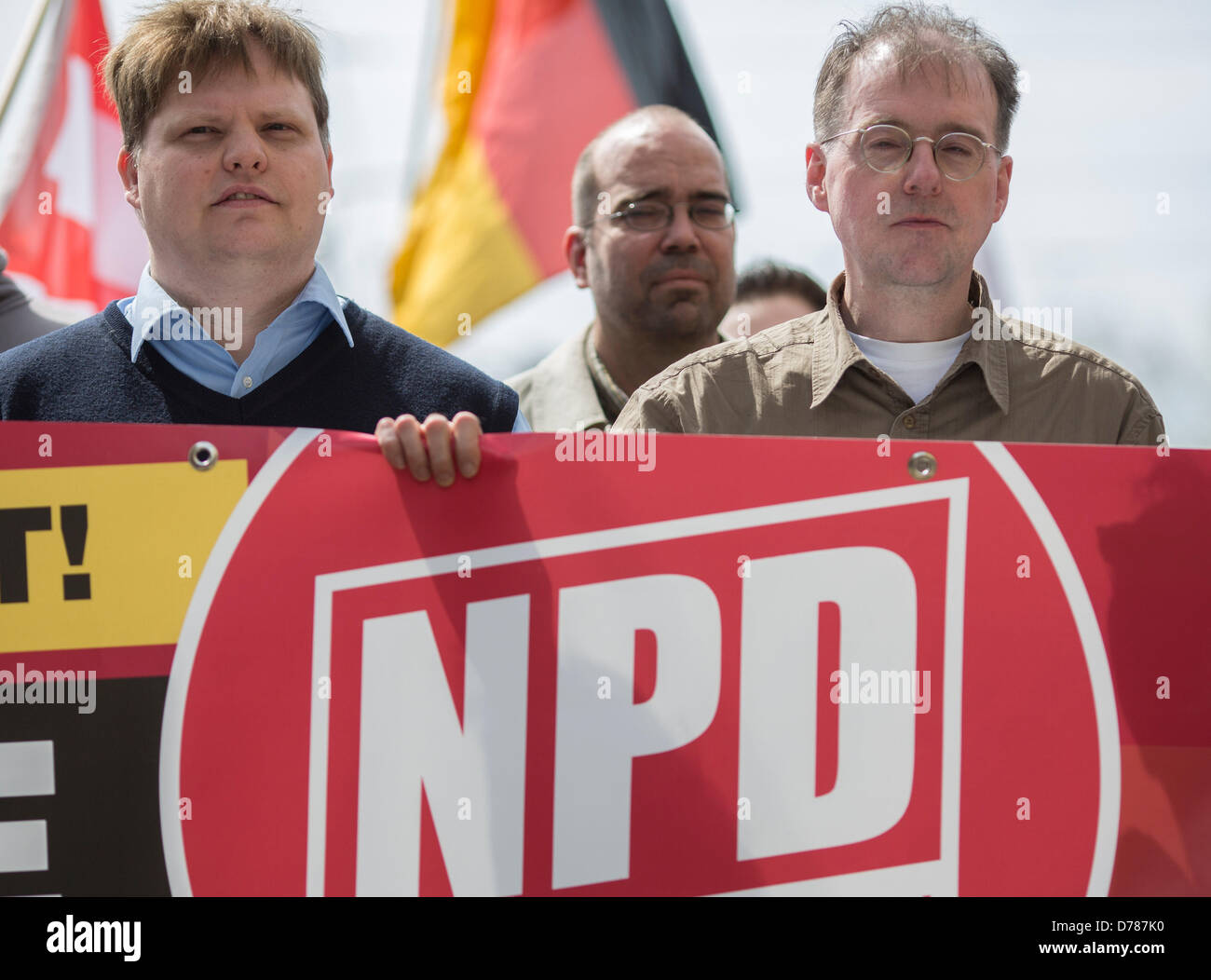 Npd rally in berlin hi-res stock photography and images - Alamy