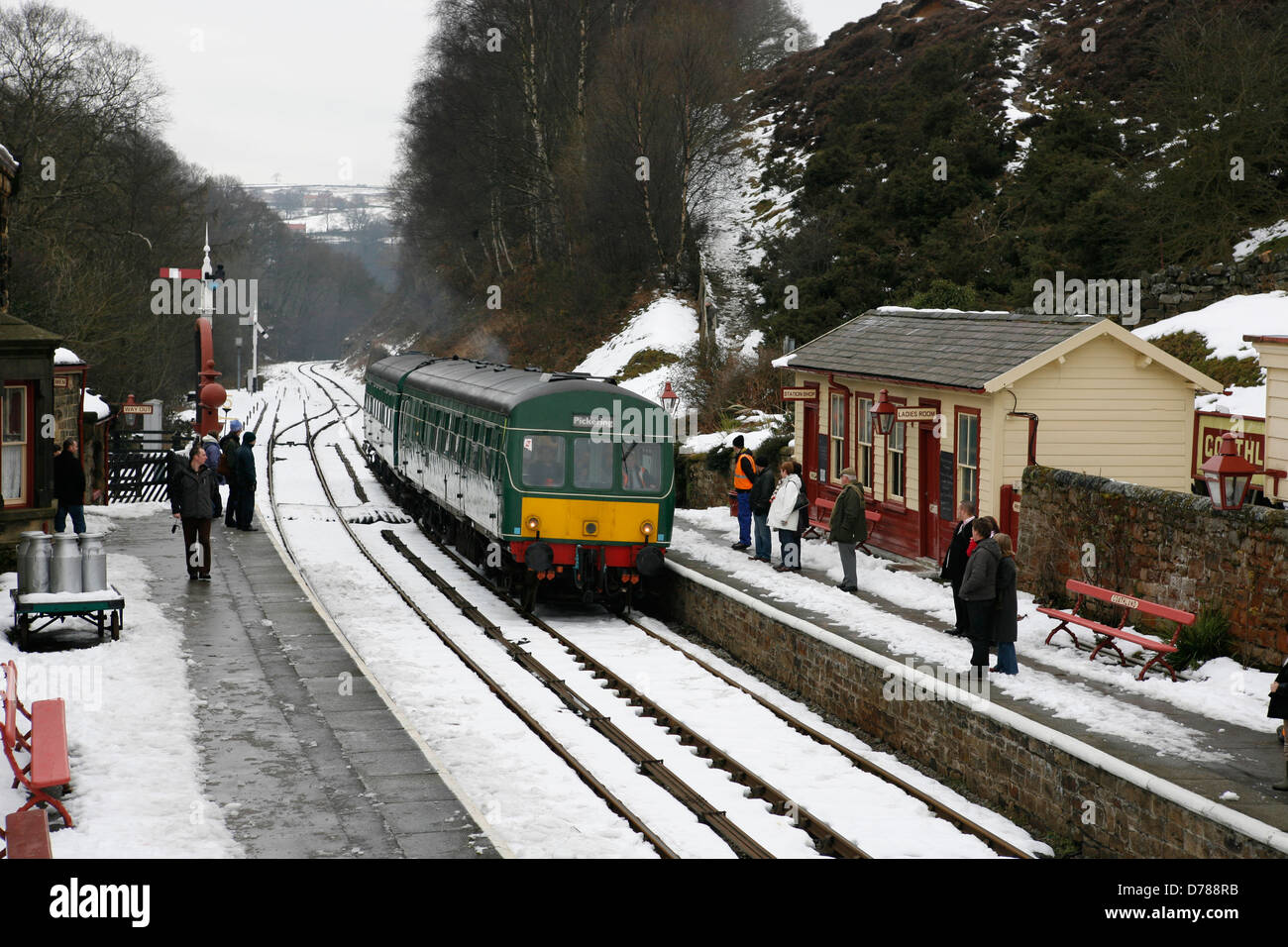 Goathland railway station is a station on the North Yorkshire Moors ...