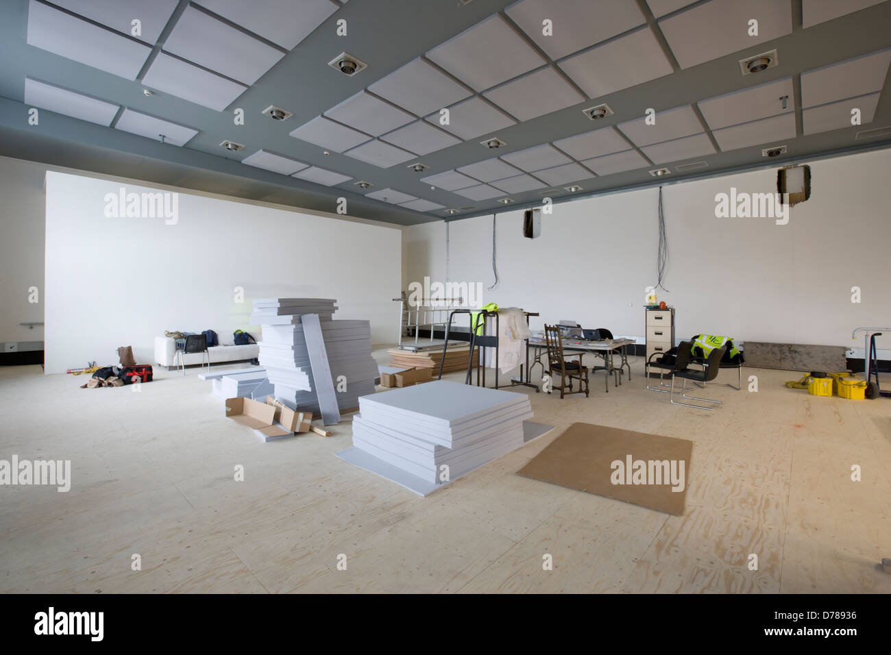 building construction interior site Stock Photo - Alamy