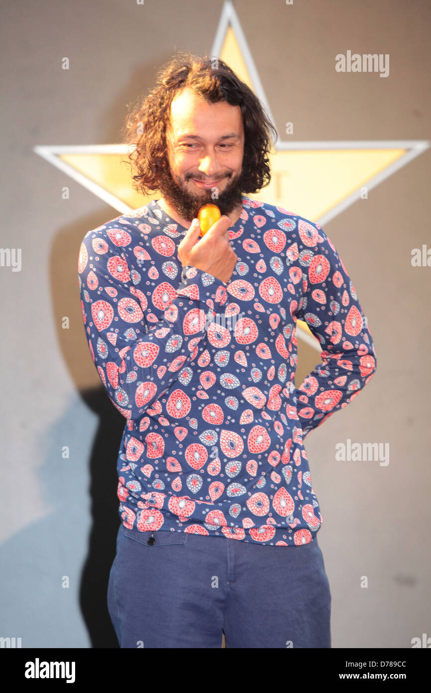 Model John Malkovich previews his fashion collection, Technobohemian ...