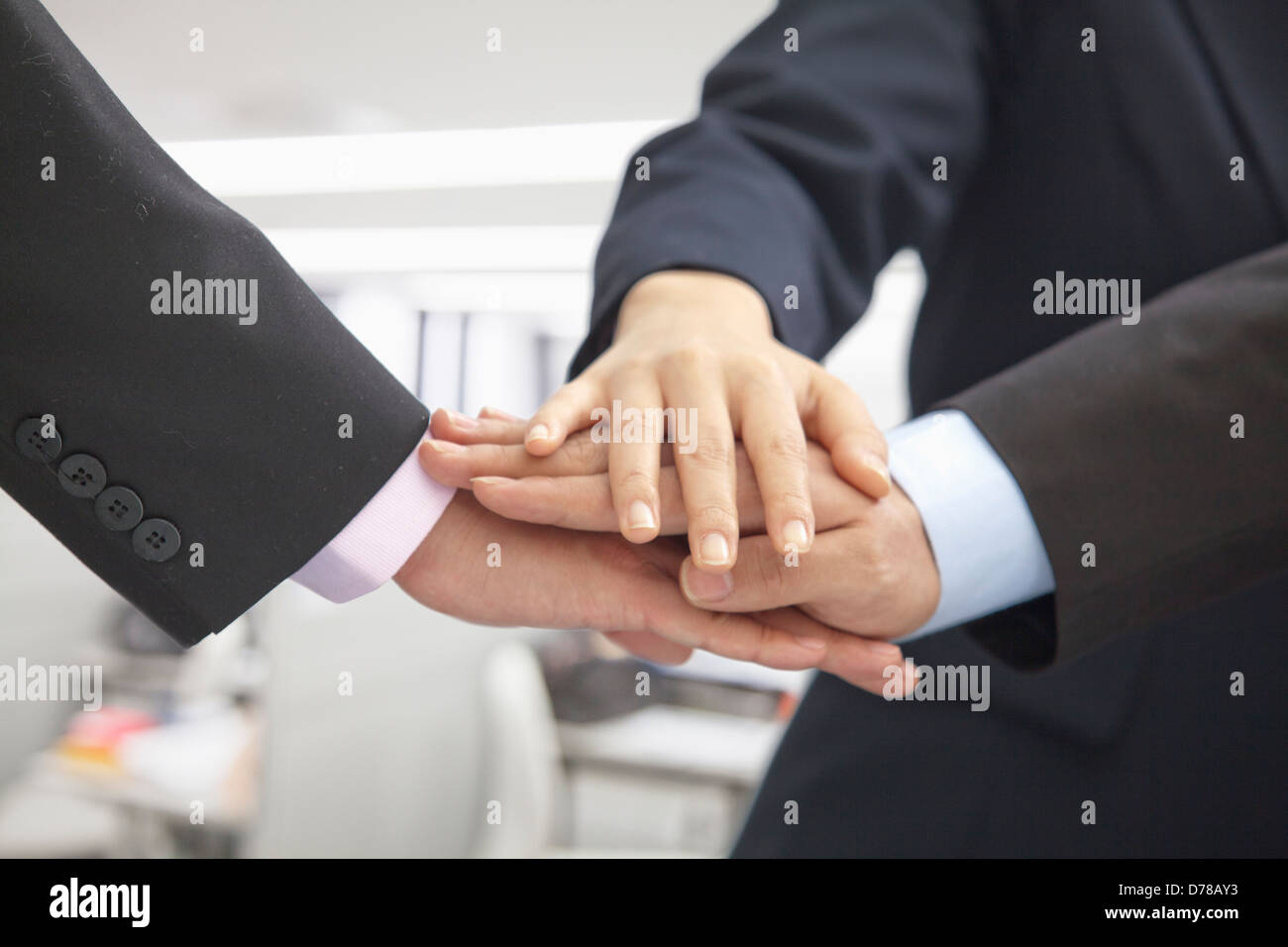 Digital composite hands touching hi-res stock photography and images ...