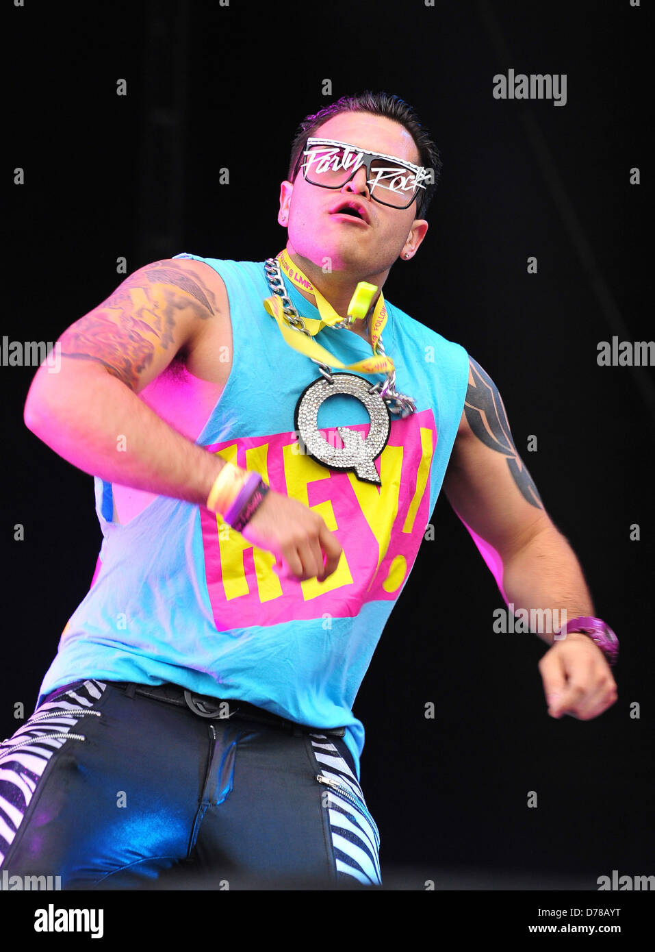 LMFAO performs in concert at Alton Towers Staffordshire, England - 06. ...